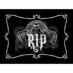 RIP Greetings Card – I Want It Black
