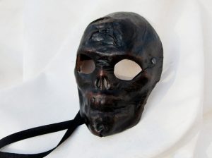 Black Leather Skull Mask – I Want It Black