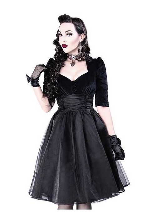 Black Gothic Dresses - I Want It Black