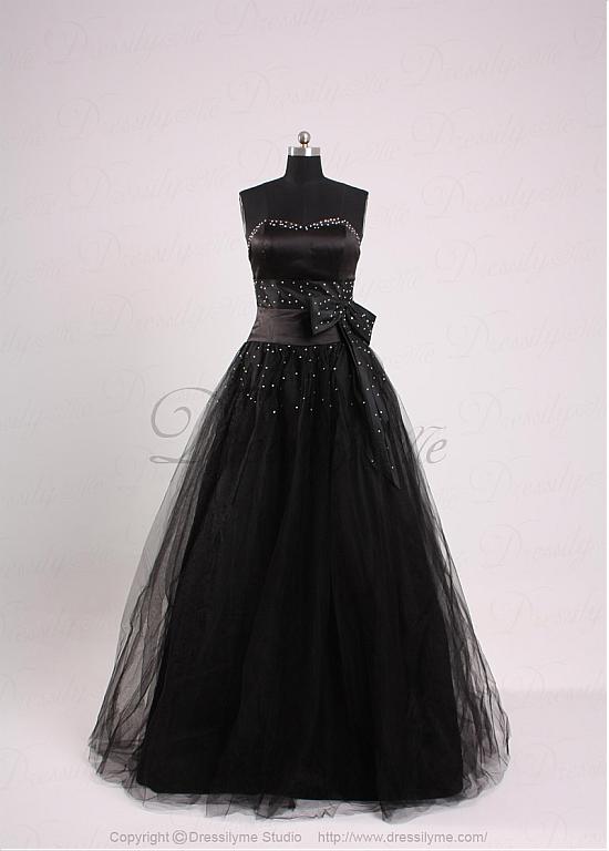 Emo Prom Dresses I Want It Black