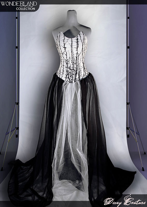 Emo Prom Dresses - I Want It Black