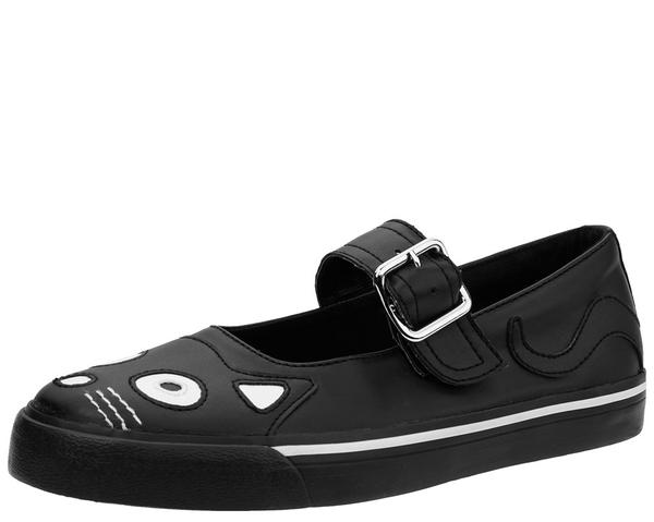 Cat Face Shoes - I Want It Black