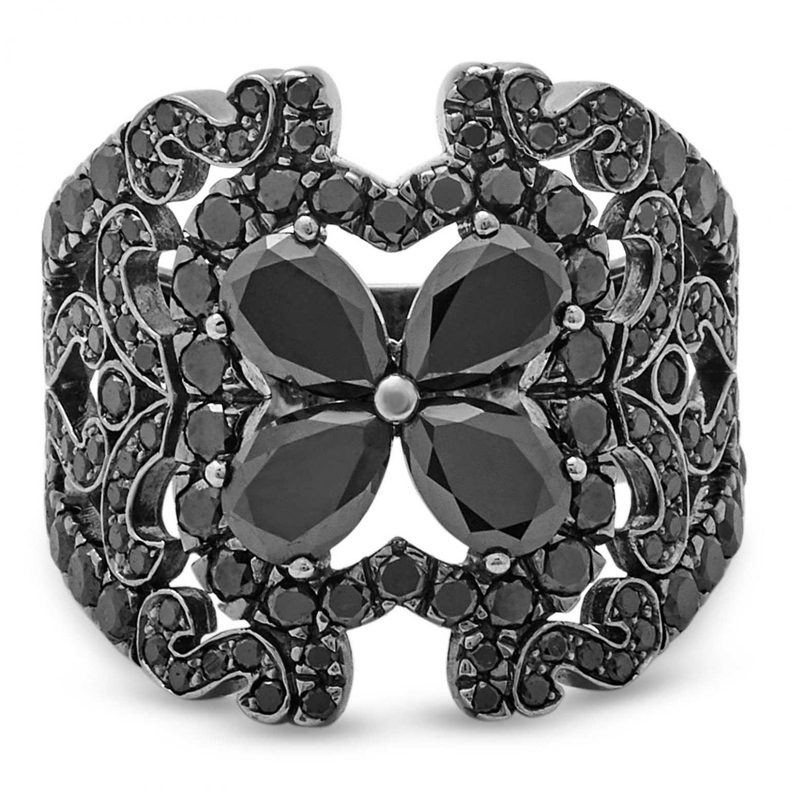 Gothic Engagement Rings - I Want It Black