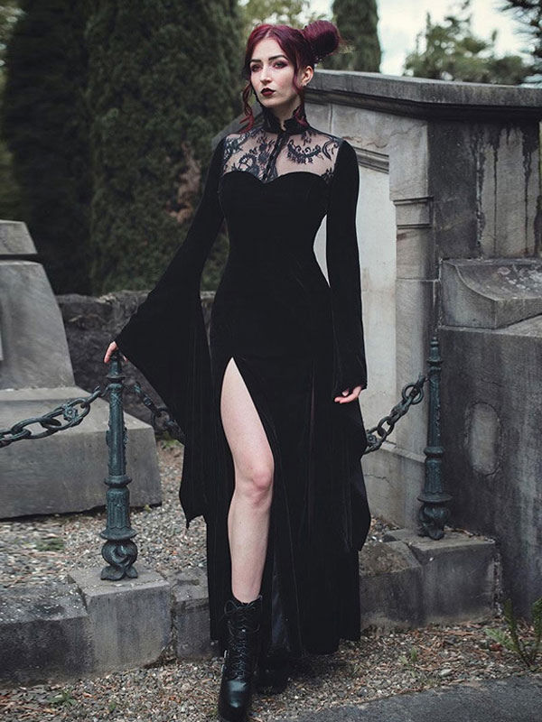 Black Gothic Dresses - I Want It Black